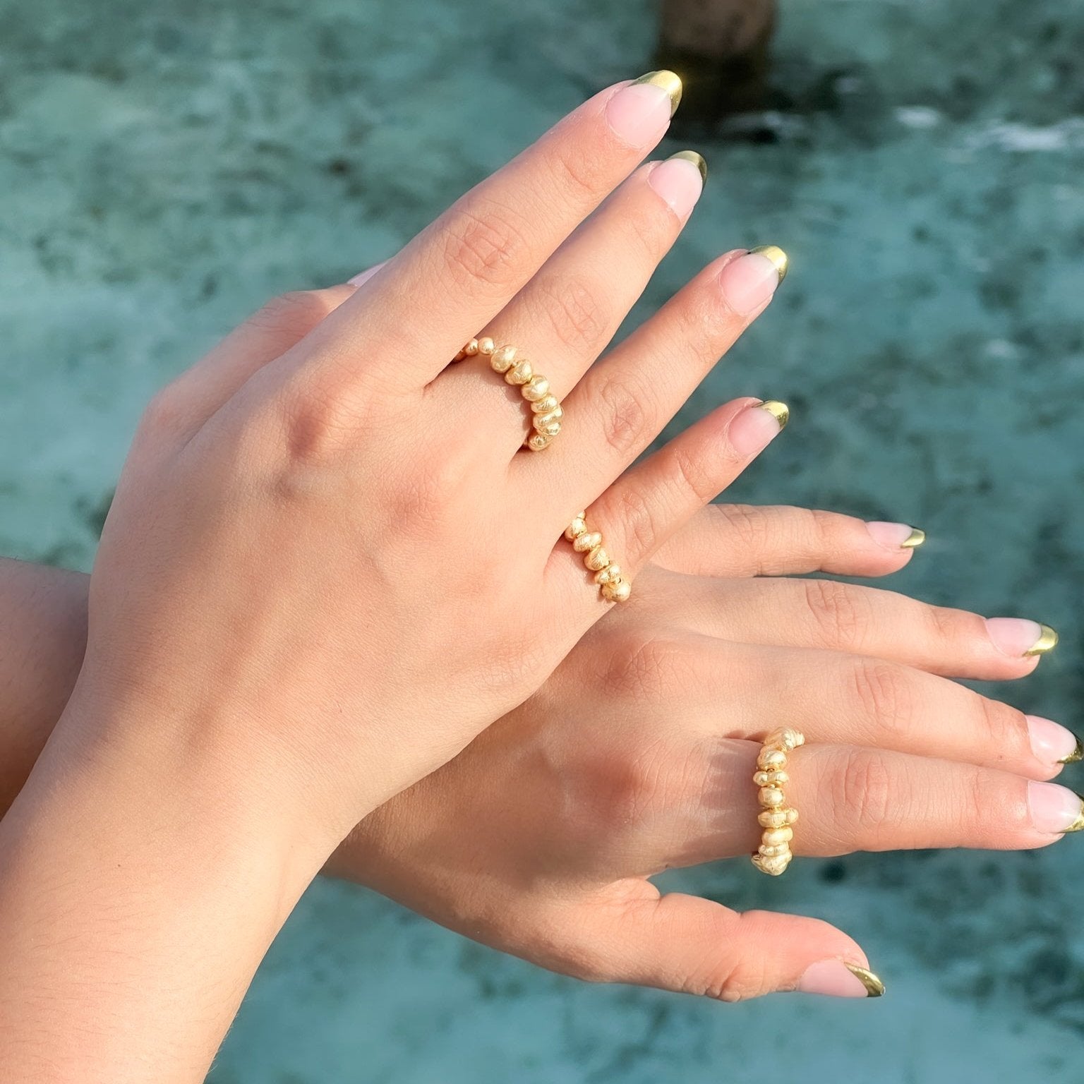 Molten Amorphous Bead Ring – ARVINO